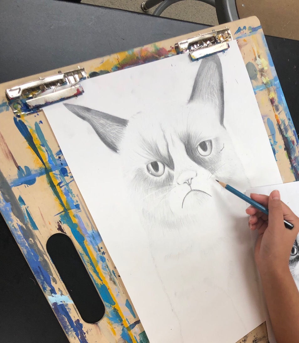 Students’ Pencil Sketches – Lingzi Art Center 玲子画室