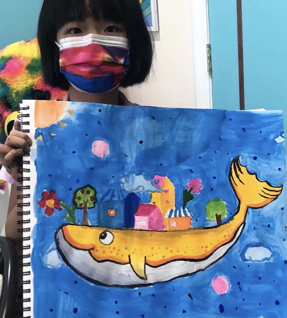 Students’ Water Color Painting – Lingzi Art Center 玲子画室